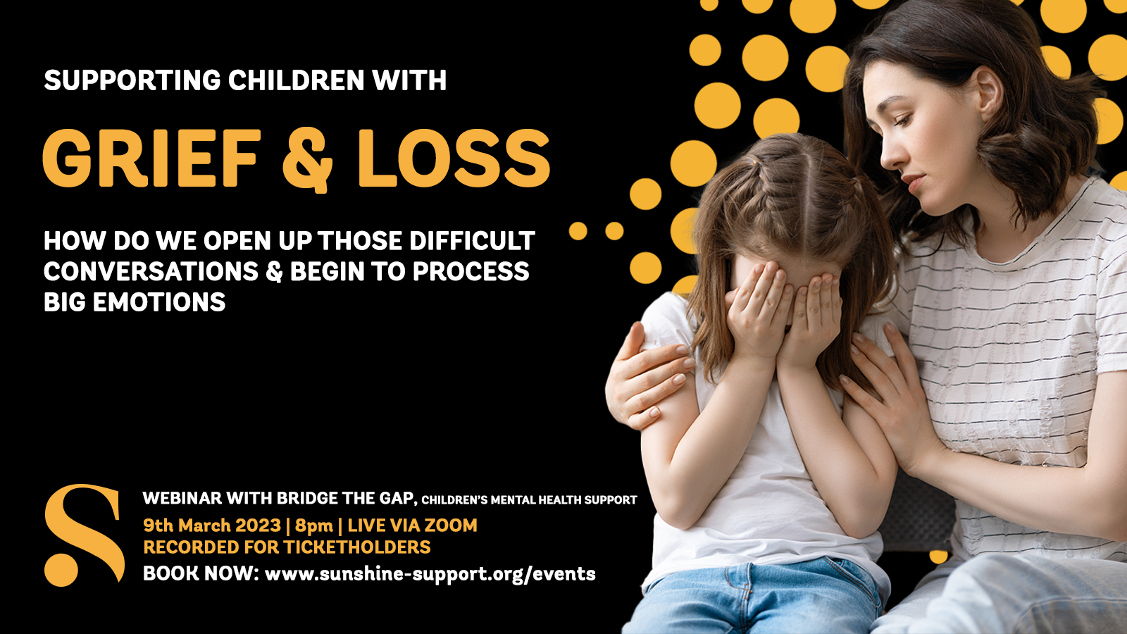 Events and Webinars - Sunshine Support