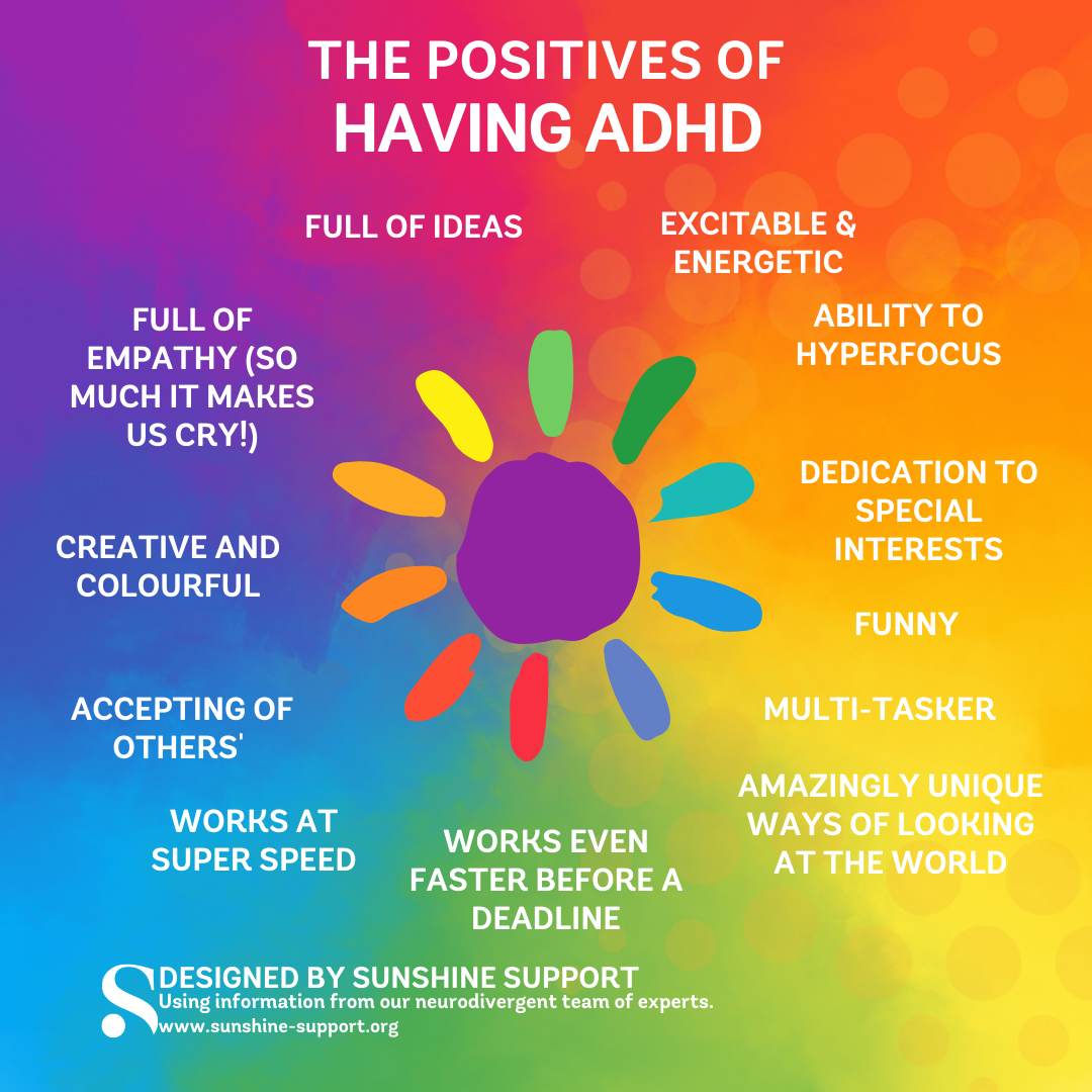 Positives of ADHD - Free Download - Sunshine Support
