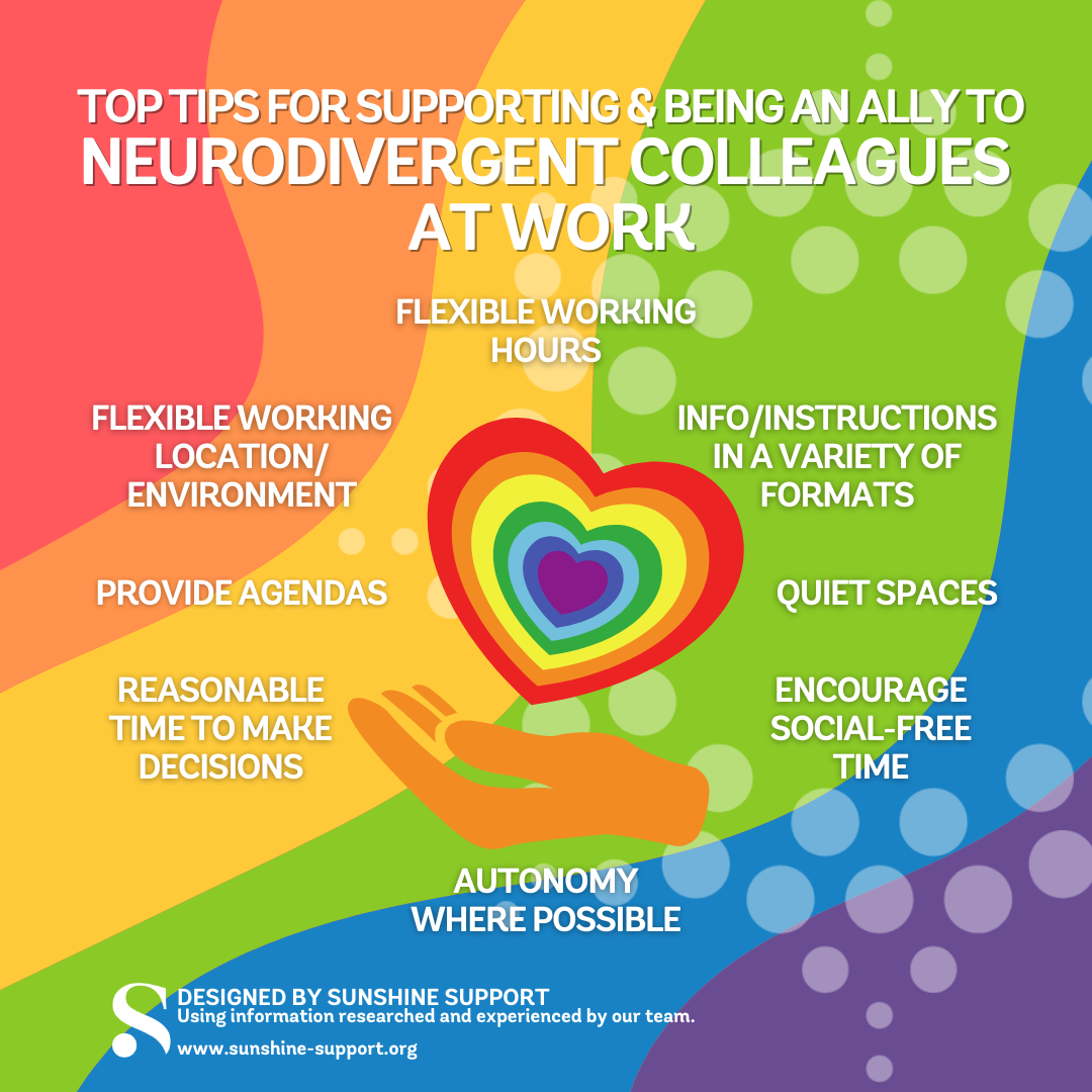 Supporting Neurodivergent Colleagues at Work: Free Download - Sunshine ...