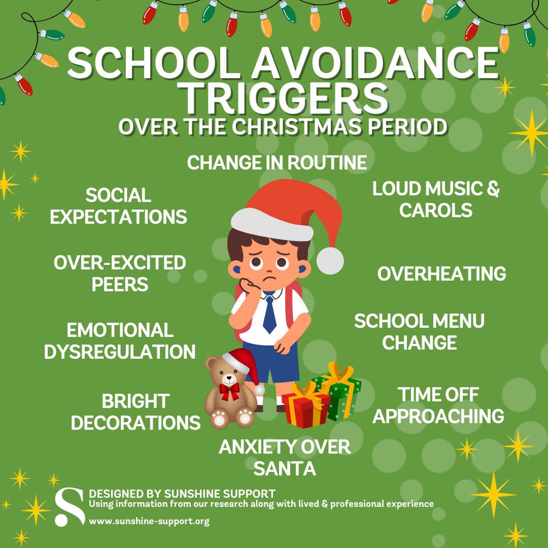 School Avoidance Triggers at Christmas: Free Download - Sunshine Support